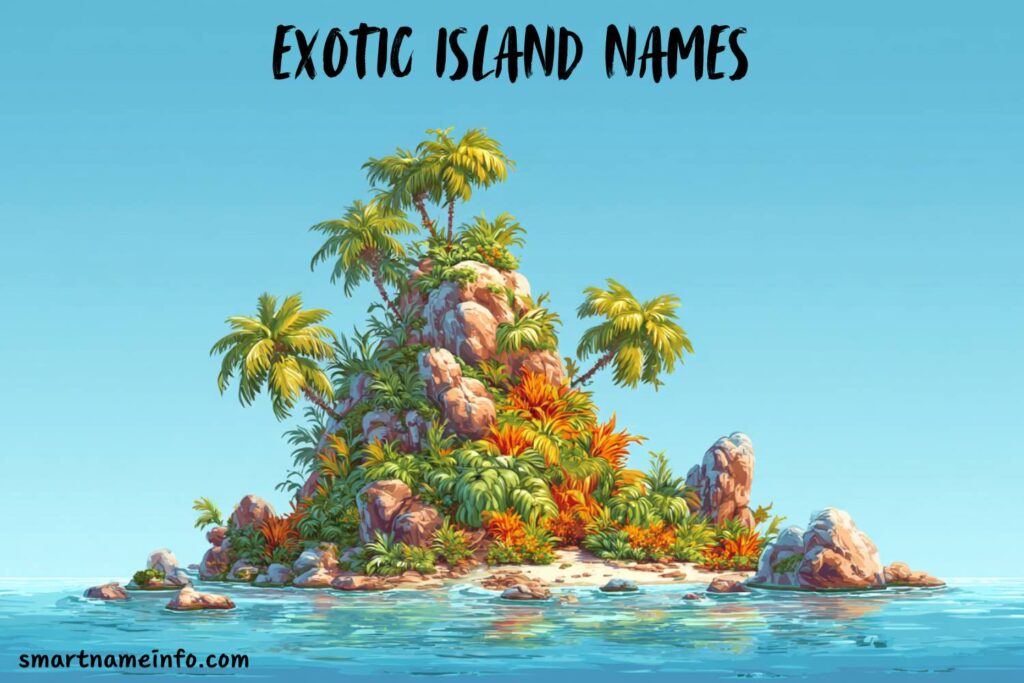 Exotic Island Names: 350+ Tropical and Dreamy Name Ideas - Samrt Nmae Info